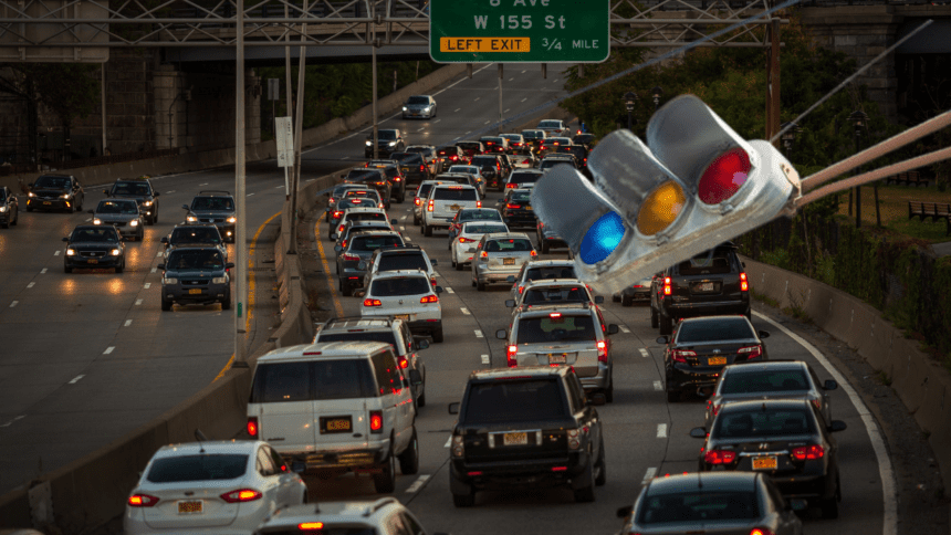 Here’s what it means when a traffic light is blue instead of green